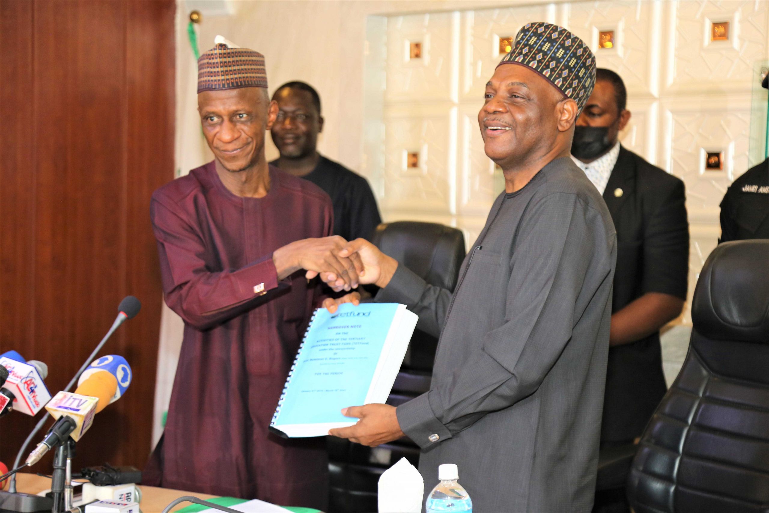 Change of Baton As Echono Takes Over At TETFund - TERTIARY EDUCATION ...