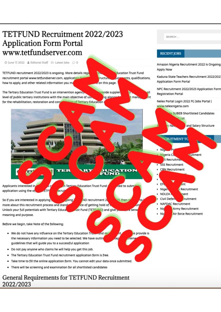 Homepage: TETFund - TERTIARY EDUCATION TRUST FUND