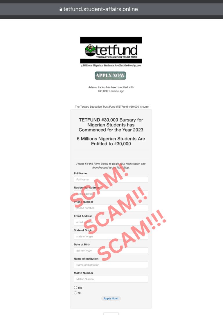 Homepage: TETFund - TERTIARY EDUCATION TRUST FUND