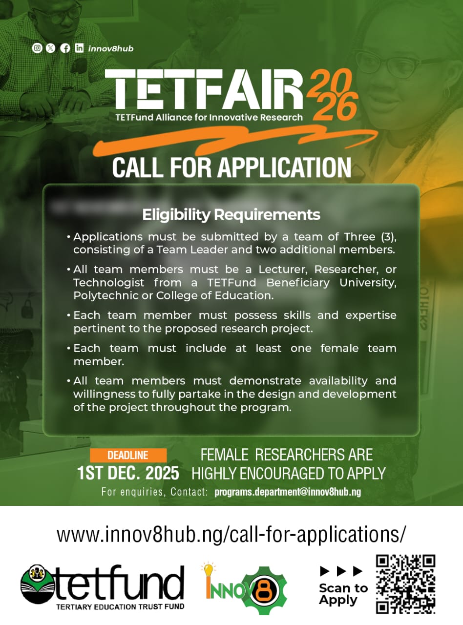 Homepage: TETFund - TERTIARY EDUCATION TRUST FUND